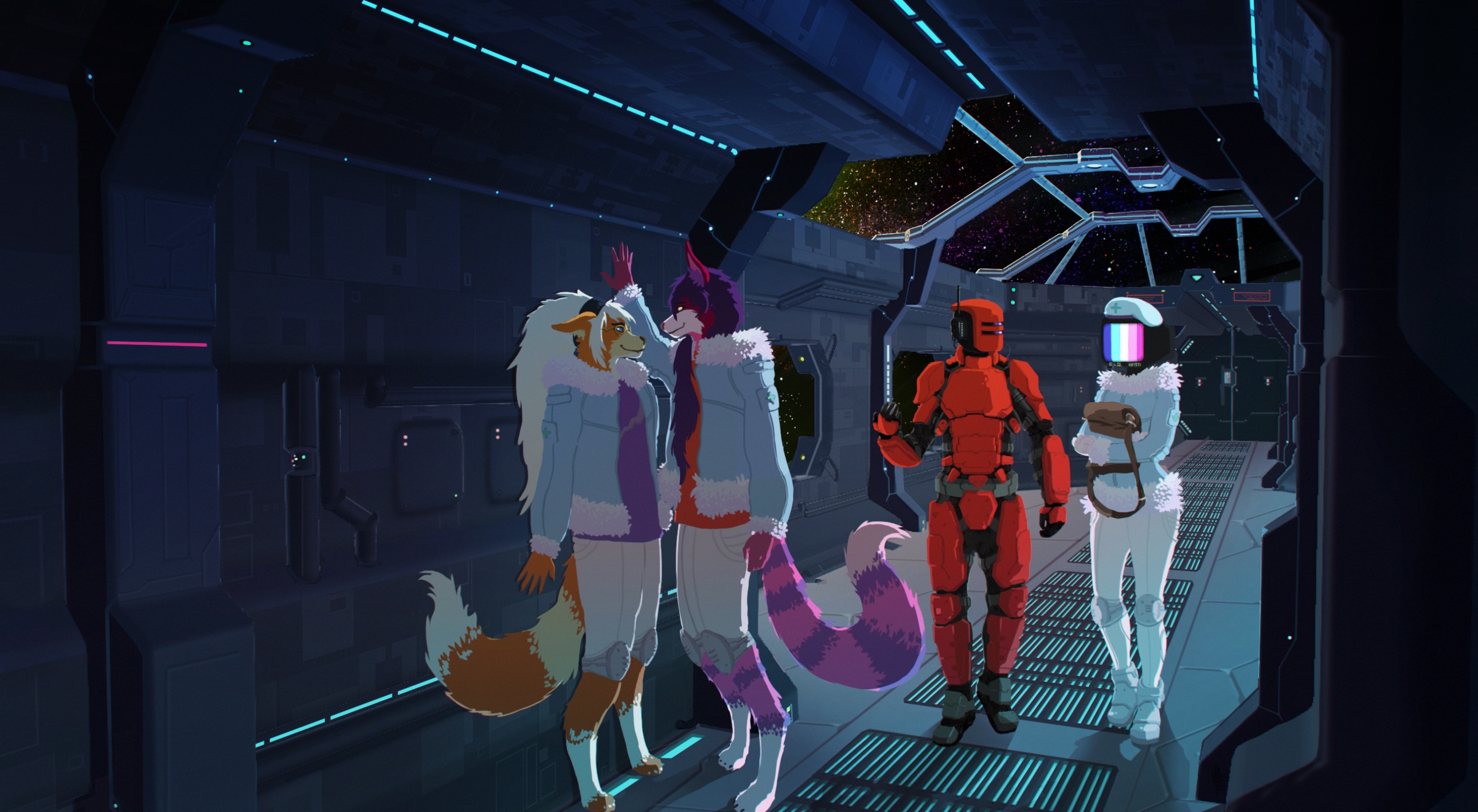 Colorful Illustration - Artists&Clients